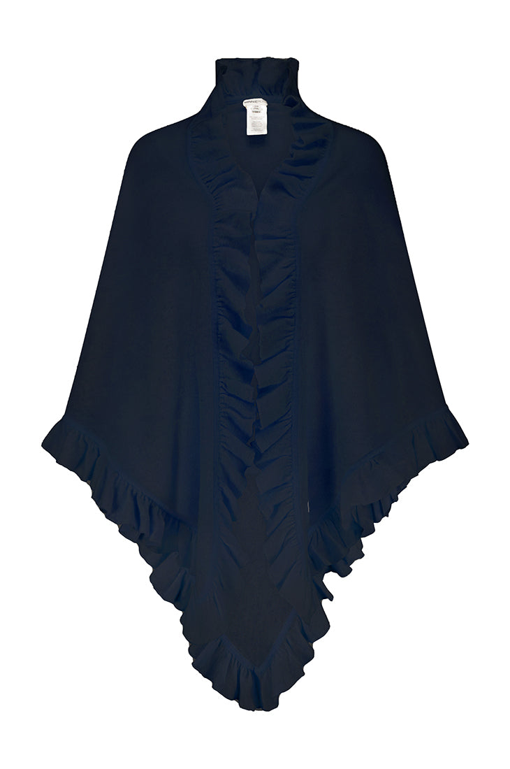 Cashmere Ruffle Shawl – Minnie Rose